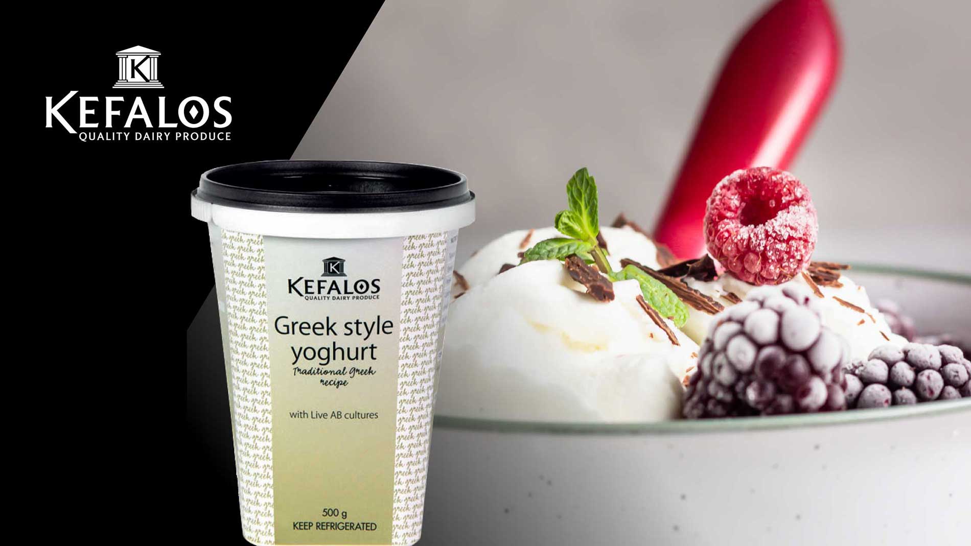 Make Your Own Frozen Yoghurt - Kefalos Food